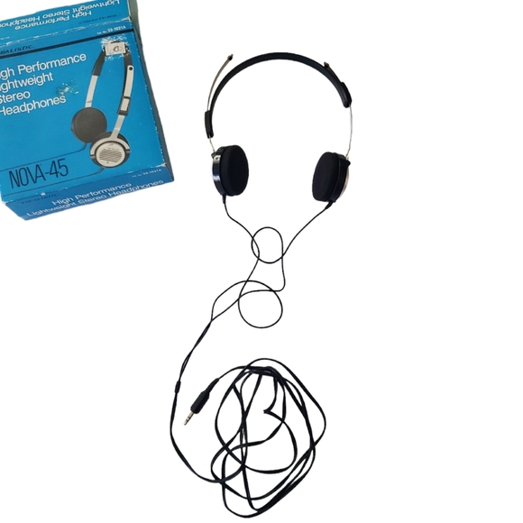 Realistic | Headphones | Vtg Rare Realistic Nova45 Headphones Stranger ...